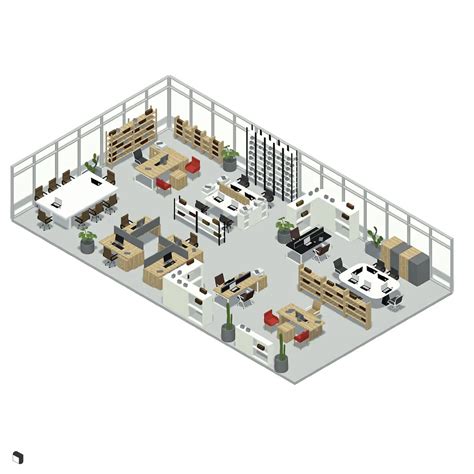 3d Model Revit Parametric Office Setups Toffu Co