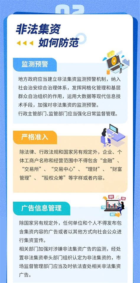 6·15防范非法集资宣传日 一图读懂《防范和处置非法集资条例》腾讯新闻