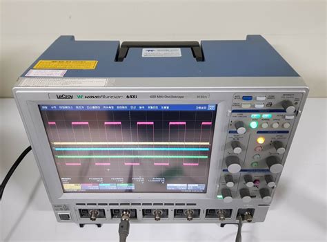 소리전자 Lecroy Waverunner 64xi 600mhz 10gs Oscilloscope 오실로스코프