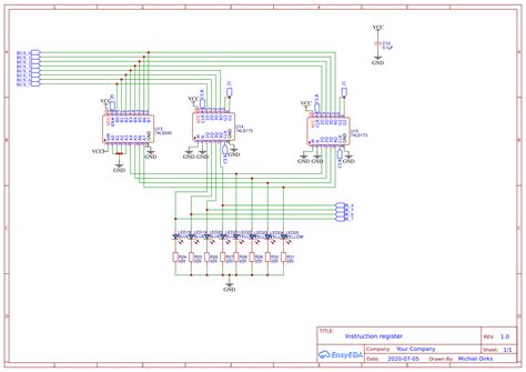 8 Bit Computer EasyEDA Open Source Hardware Lab