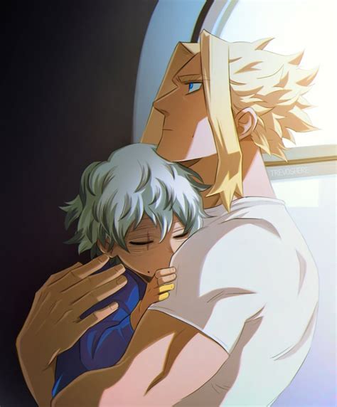 All Might Shigaraki Tomura And Yagi Toshinori Boku No Hero Academia