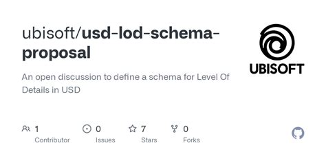 Github Ubisoft Usd Lod Schema Proposal An Open Discussion To Define