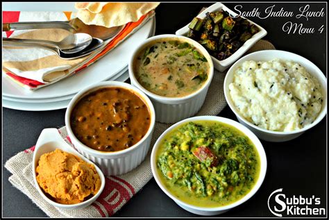 South Indian Lunch Menu 4 Vathakuzhambu Araitha Rasam Paruppu