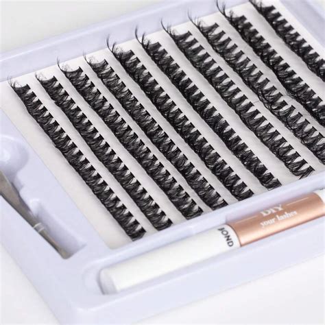 Diy Lashes Extension Kit Lash Clusters Set Individual Lashes With Bond And Seal Lash Cluster