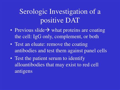 Ppt Positive Direct Antiglobulin Test And Autoimmune Hemolytic