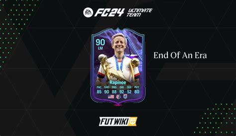 EA Sports FC 24 Megan Rapinoe End Of An Era EOAE SBC Leaked FUT WIKI