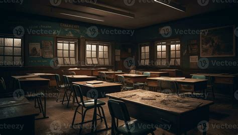 Old Empty Classroom