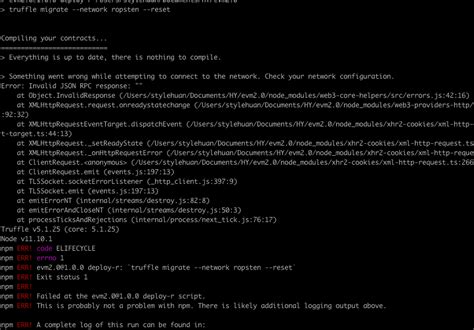 Error Invalid Json Rpc Response · Issue 3154 · Trufflesuitetruffle · Github