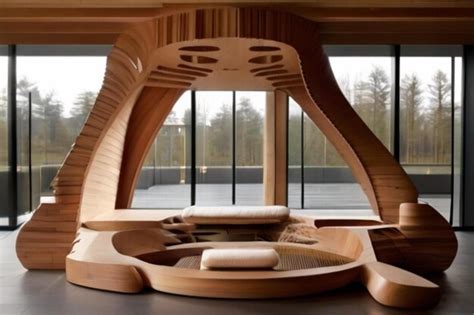 Change The Outside To Maple Wood Premium AI Generated Image