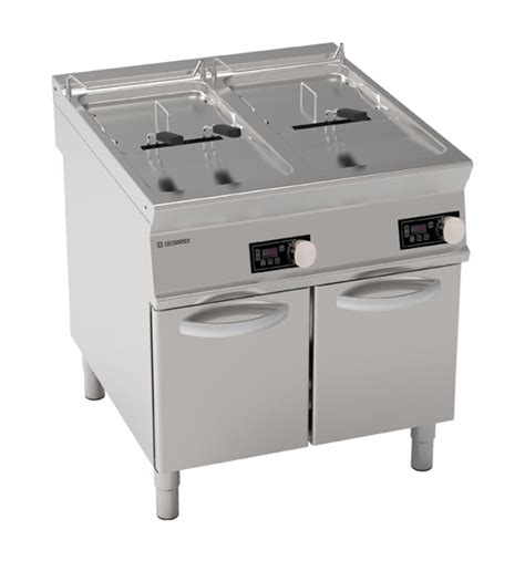 FRITEUSE SUR COFFRE ELECTRIQUE COMMANDES ELECTRONIQUES X LITRES