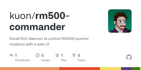 GitHub Kuon Rm500 Commander Small GUI Daemon To Control RM500
