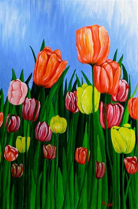 Tulips Painting