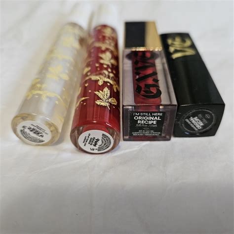 Gxve Makeup Gxve Mini Red Lipstick X2 Pretty Vulgar Lip Lacquer Kit