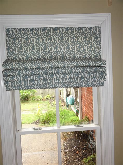 No Sew Roman Shades Tutorial From 365days2simplicity Blogspot