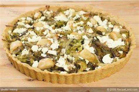Cheesy Roasted Vegetable Tart Recipe