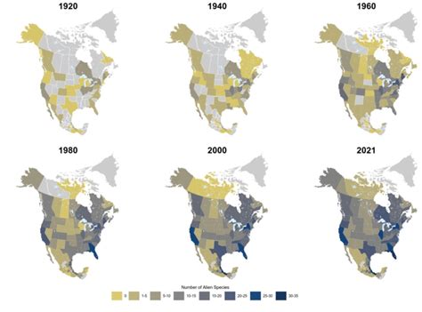 Spatio Temporal Dynamics Of Earthworm Alien Species Richness Across