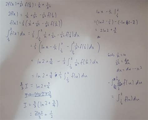 calculus exam question integral of an unknown function mathematics