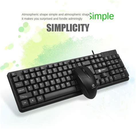 New T13 Factory Price Wired Keyboard Wired Mouse Usb Office Mouse And