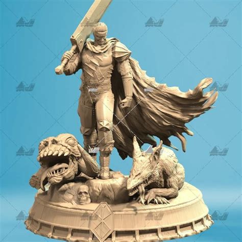 3d Printing Models Page 12 Berserk Guts Statue Of Liberty 3d