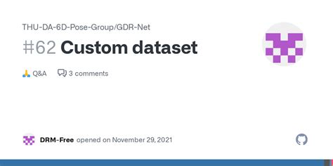 Custom Dataset THU DA D Pose Group GDR Net Discussion GitHub