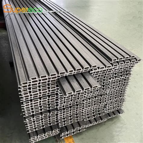 Construction Decoration Cladding Co Extrusion Wood Plastic Composite