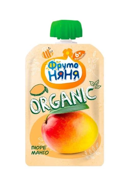 Детское питание Фруто Няня Organic Пюре манго отзывы
