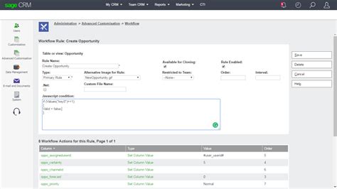 How Do I Distinguish Between Contexts In Workflow Sage Crm Hints