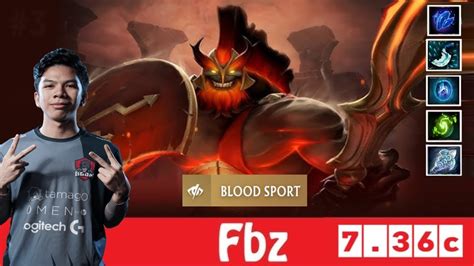 DOTA 2 Fbz The MARS OFFLANE 7 36c YouTube