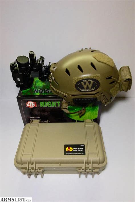 Armslist For Sale Pvs 14 Nvg Helmet Setup