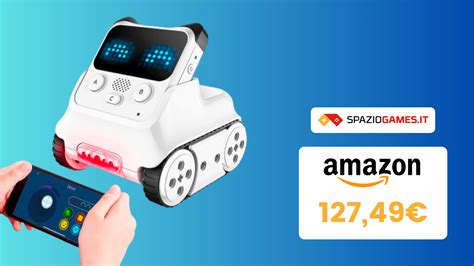 questo robot stimola la curiosità dei bambini e oggi costa il 15 in