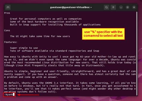 Effective Methods To Select All In Vi Vim