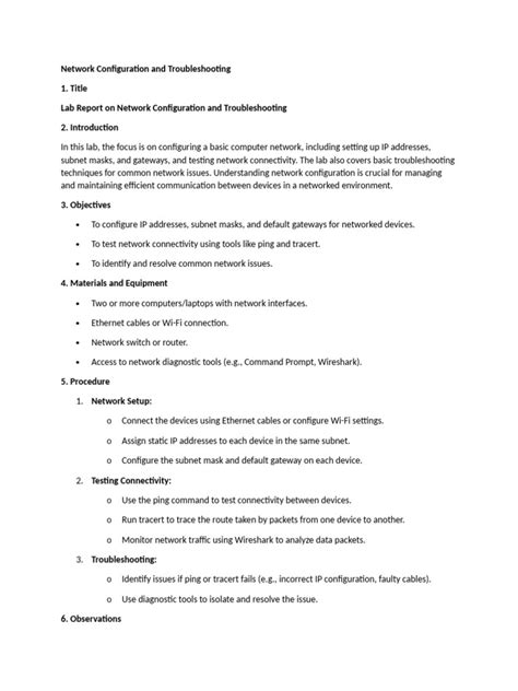 Network Configuration And Troubleshooting Pdf