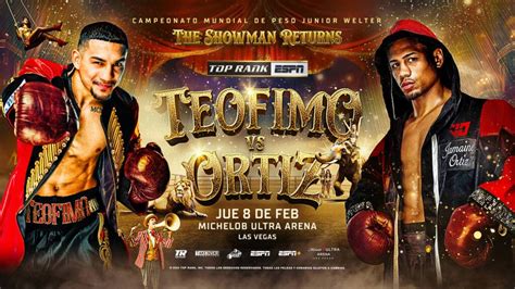 Teófimo López Jamaine Ortiz Y Keyshawn Davis José Pedraza Confirmados