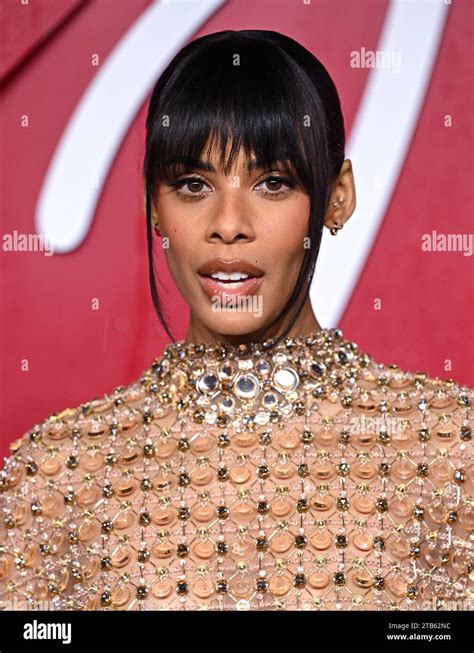 London Uk December 4th 2023 Rochelle Humes Arriving At The Fashion