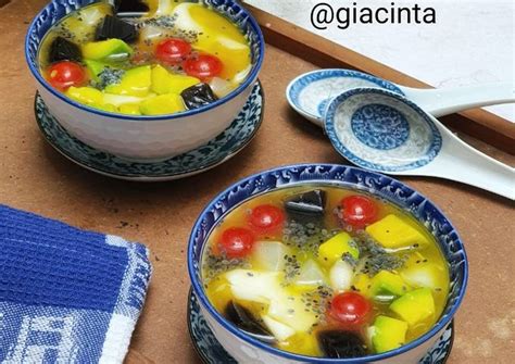 Resep Es Campur Buah Sirup Markisa Oleh Giacinta Permana Cookpad