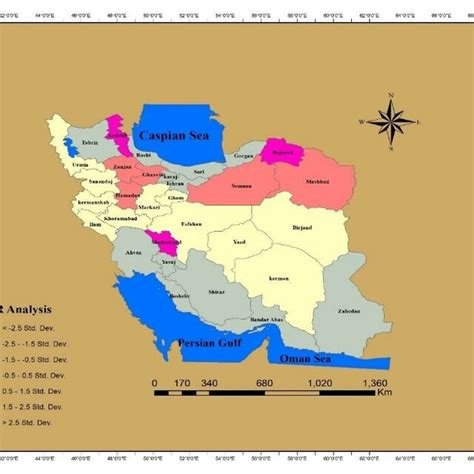 The Results Of Geographically Weighted Regression Analysis Of The Download Scientific Diagram