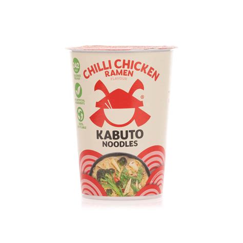 Kabuto Noodles Chilli Chicken Ramen Flavour 65g Waitrose Uae And Partners