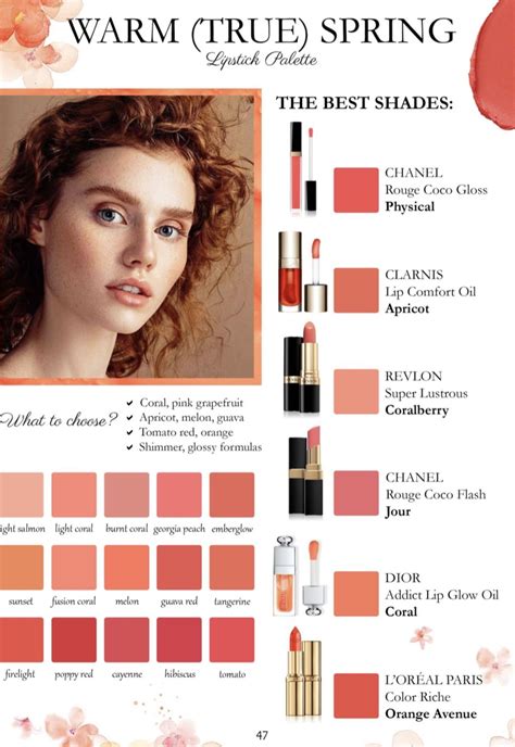 True Spring Color Palette True Spring Colors Light Spring Colors