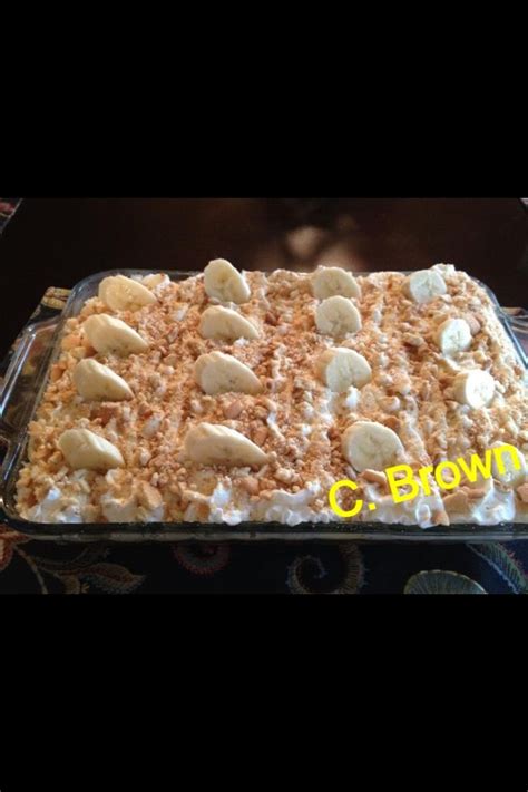 Banana Pudding Poke Cake Ingredients 1 Box Yellow Cake Mix 2 Boxes