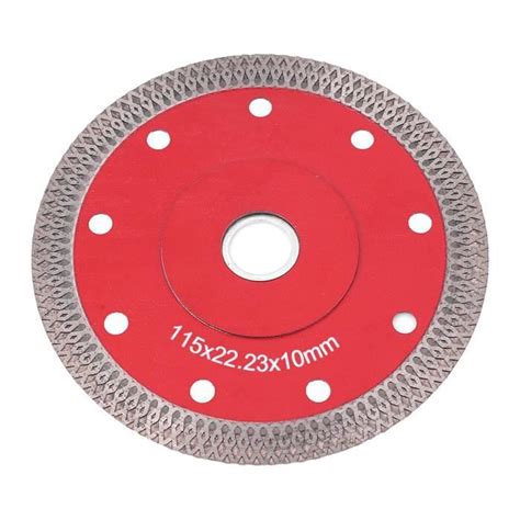 Qiilu Roue de Coupe en Céramique 115 125mm Disque de Coupe Diamant Roue