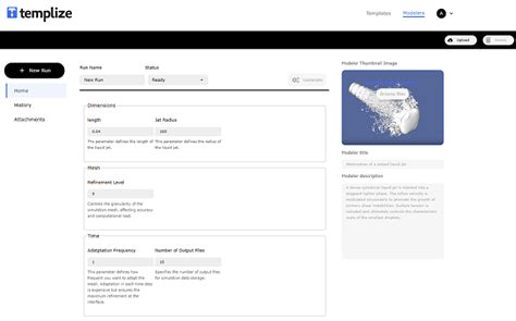 Dynamic Ui For Parameter Adjustment In Simulations Templize Docs