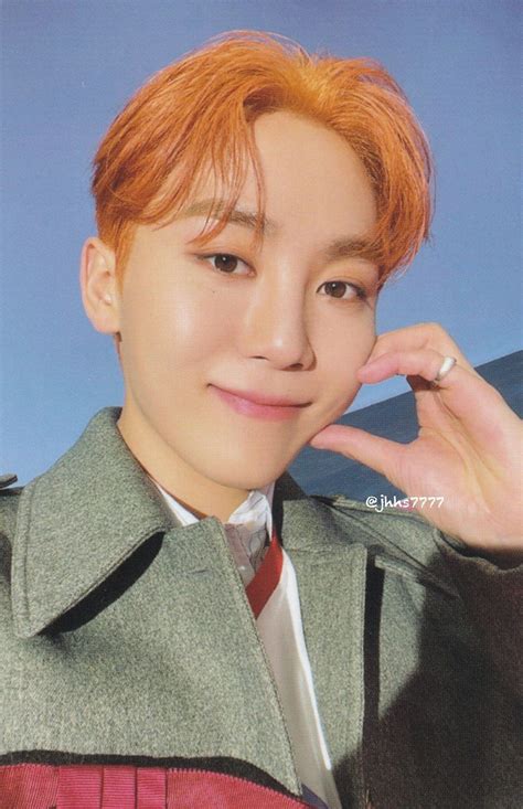 ©jhhs7777 Boo Seungkwan Hoshi Photocard Scan Vocalist Seventeen Album Material Card Book
