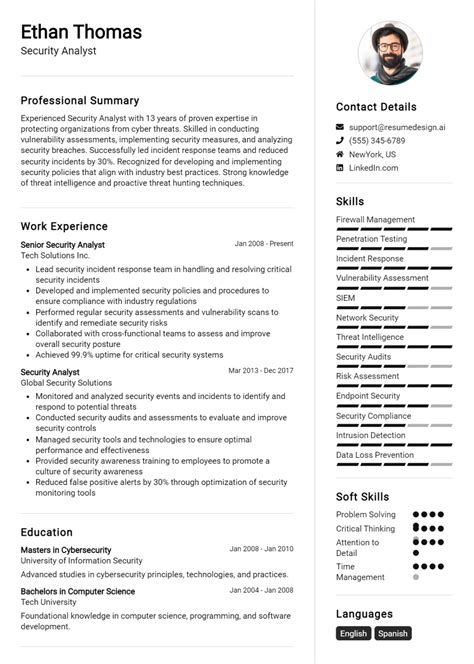 24 Ethical Hacker Resume Examples And Templates For 2024 Resumedesign Ai
