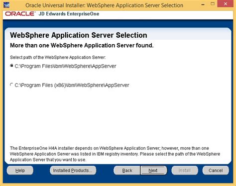 Manually Installing Websphere Web Client Wash4a Tools Releases Prior To 929
