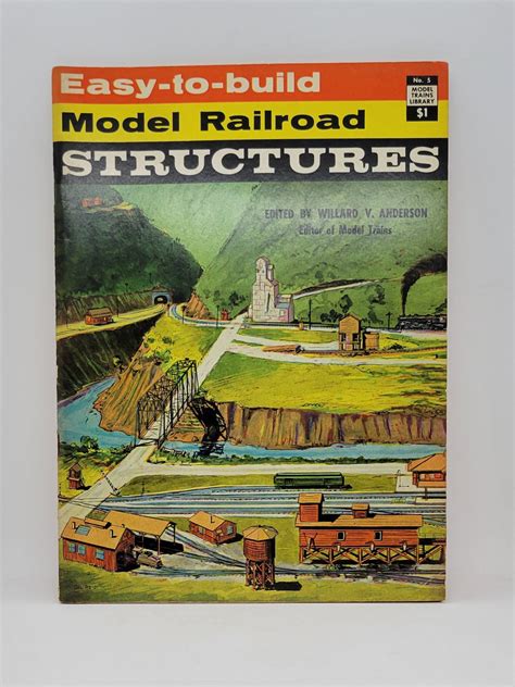 Easy To Build Model Railroad Structures No 5 1960 Second Printing