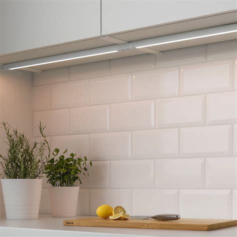 Skydrag 쉬드라그 Led 조리대옷장 라인조명센서 밝기조절 화이트 40 Cm Ikea