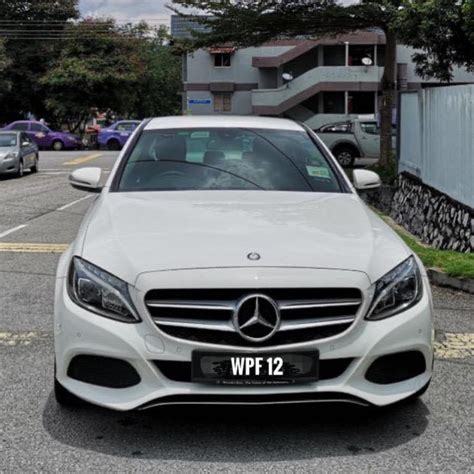 Number Plate Wpf 12 Cars Vehicle Rentals On Carousell