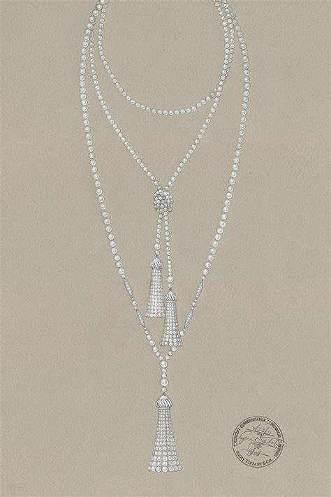 Pearl Necklace Sketch At Explore Collection Of