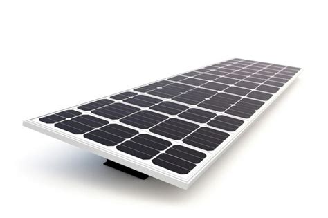 Premium Ai Image Solar Panel On White Background Ai Generative