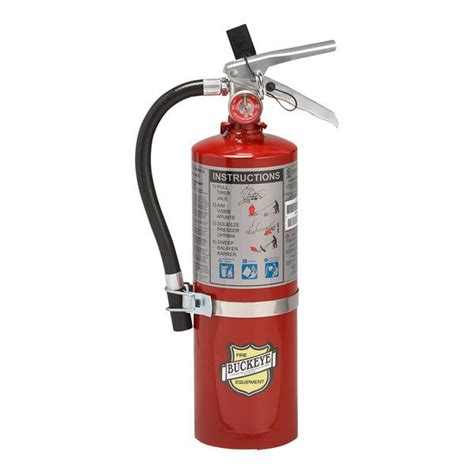Buckeye 5 Lb ABC Dry Chemical Fire Extinguisher Rechargeable